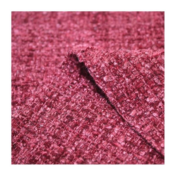 Quality Wholesale New Plaid Tweed Coat Chenille Fabric for Autumn and Winter Women's Coat Clothing Luggage Fashion Cushion for sale