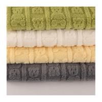 Quality Eco-friendly 100% Cotton Soft Jacquard Fabric Shu Velveteen Sherpa Cotton for sale