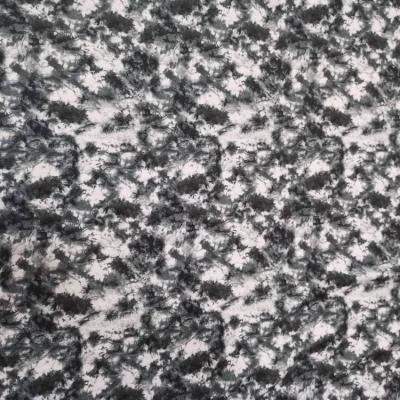 China Recycled 100 Polyester China Supplier  Top Selling Short Plush Digital Print Custom Velvet Fabric Printing  for Dress for sale