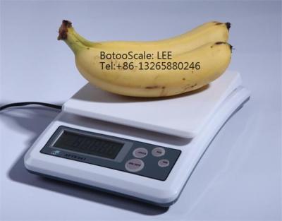 China calibração externo da conversação 4Keys da unidade das escalas de peso do equilíbrio da cozinha de 3KG/3000G x de 0.5G à venda