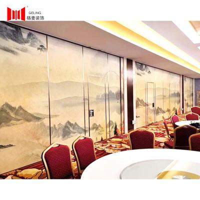 Cina Muro divisorio di legno di superficie della pittura personalizzabile per il centro espositivo in vendita