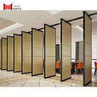 China 55db Sliding Acoustical Foldable Partition Wall For Restaurant for sale