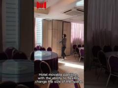 65mm Thick Movable Partition Wall Systems 38db Sound Insulation