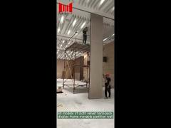 Movable Office Acoustic Folding Partition Walls 55db Sound Insulation