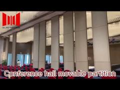 80mm Folding Removable Acoustic Partition Wall For Banquet