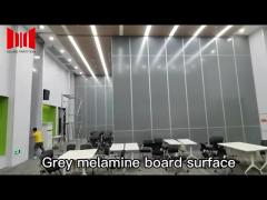 Geling Operable Wall Sliding Room Divider 100mm Thick 13M High