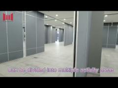 Geling Meeting Room Movable Partition Wall 44-50db Soundproof