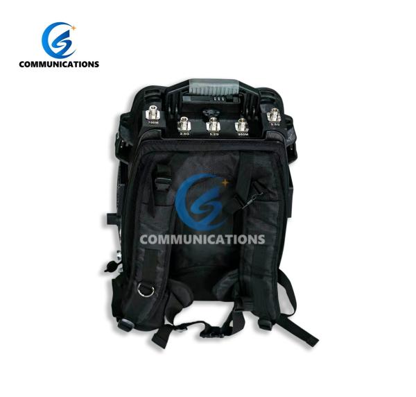 Quality Portable Backpack Drone Defense Signal Detector Anti Drone Jammer System For for sale