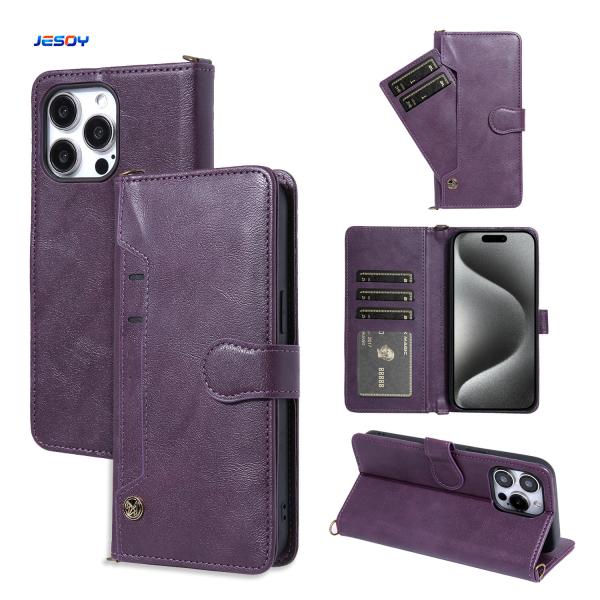 Quality Samsung Business Card Phone Case Custom Flip Cell Phone Case Shockproof For Samsung S25 Ultra for sale