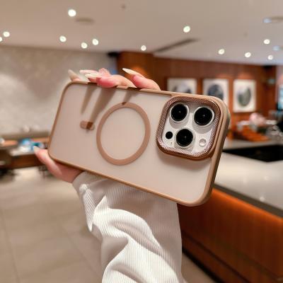 China Slim Magsafe Phone Case Shockproof Hard PC Phone Case Translucent for sale