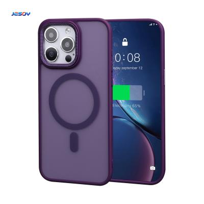 China Scratch Resistant Magsafe Phone Case OEM / ODM Anti Fingerprint iPhone Case for sale