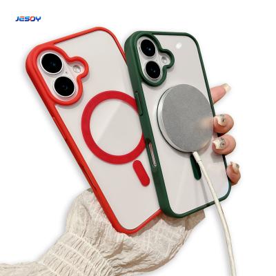 China Trend Style Shockproof Slim Case TPU Magnetic iPhone Cases For iPhoen 16 Pro Max for sale