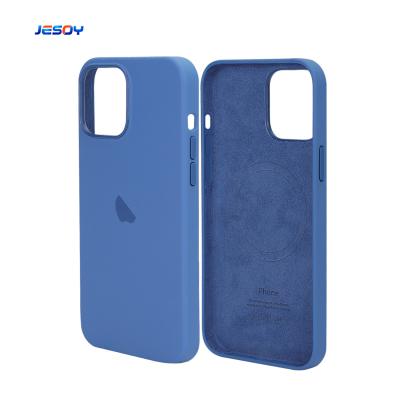 China Anti Fingerprint Magsafe Magnetic Case OEM / ODM Liquid Silicone Cases For IPhone Samsung​ for sale