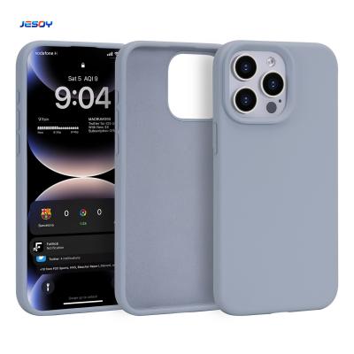 China Lightweight Custom Silicone Phone Case Slim Shockproof Mobile Phone Case Anti Fingerprint for sale