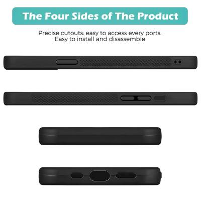 China Black / White Shockproof iPhone Cases Customized Sublimation 2D Mobile Cover With TPU Non Slip Edge for sale