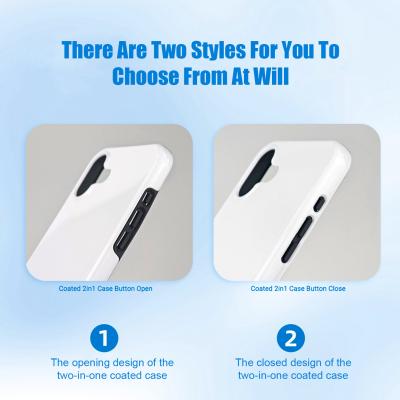 중국 반짝이는 / 매트 3D 수블리메이션 전화 케이스 빈스 맞춤형 TPU PC 전화 케이스 판매용