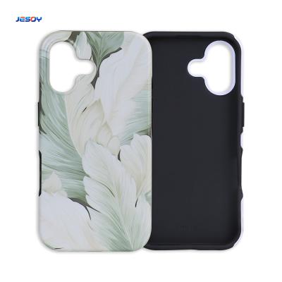 China TPU PC Sublimation Phone Case 2 In 1 Heat Transfer iPhone Case For iPhone 16 Pro Max for sale