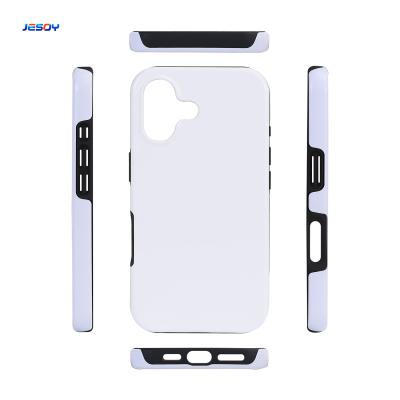 China Lightweight Sublimation Phone Case White iPhone 16 Pro Max Covers Shockproof for sale