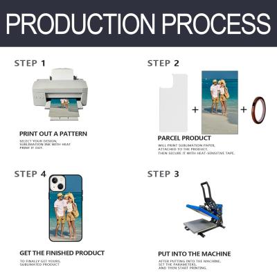 Chine Casque téléphonique en 2D sublimation vide TPU personnalisé Casque de téléphone portable antichoc à vendre