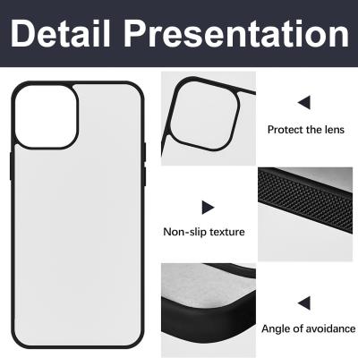 Chine Casque téléphonique en 2D sublimation vide TPU personnalisé Casque de téléphone portable antichoc à vendre