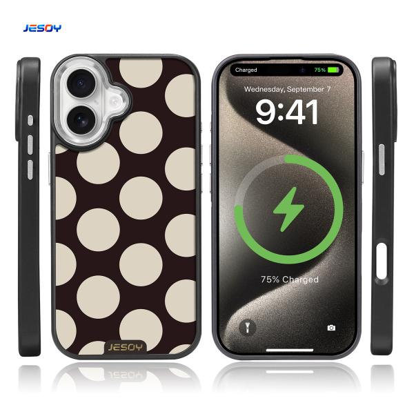 Quality Custom Brand High-quality Shockproof Metal Frame UV Printed With Velvet Magnetic Phone Case for iPhone 17 16 15 Pro Max for sale