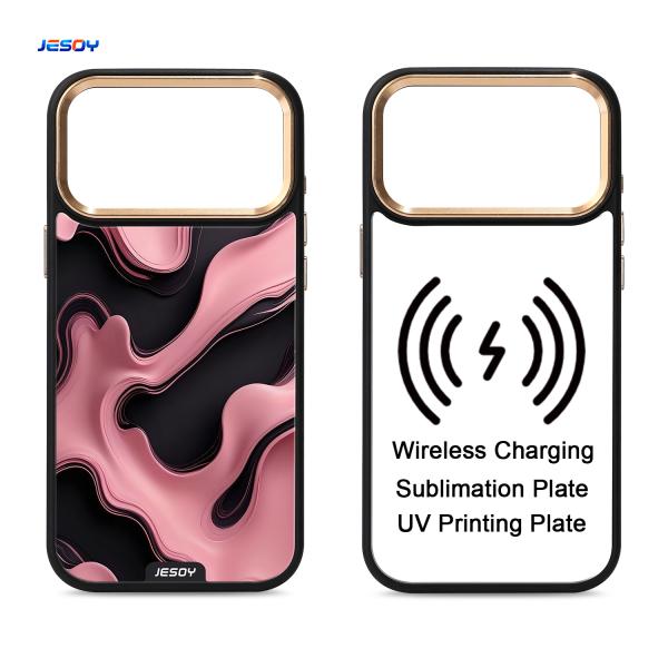 Quality Custom 3M Shockproof Magnetic Mobile Phone Case With Blank UV Printing And Sublimation Plate for iPhone 17 Pro Max for sale