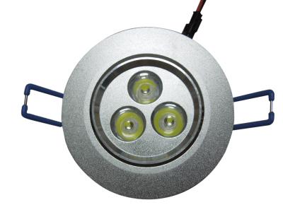 Cina Lampada amichevole del soffitto di potere basso LED dell'OEM Eco Epistar/Downlight 3W, 85 - 265V, 50HZ in vendita