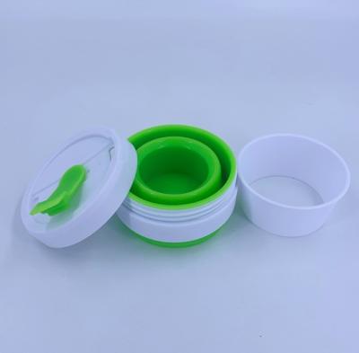 China Stock Portable Retractable Collapsible Water Bottle for Event Gift and Pocket Coffee Cup for sale