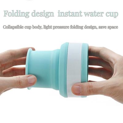 Cina Novel Style Coppa d'acqua pieghevole all'aperto per sport e viaggi Coppa da tè Campeggio Novel Design in vendita