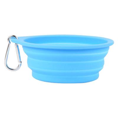 Cina Ciotola in silicone per animali da compagnia per il cibo lento e l'acqua potabile durante le avventure all'aperto in vendita