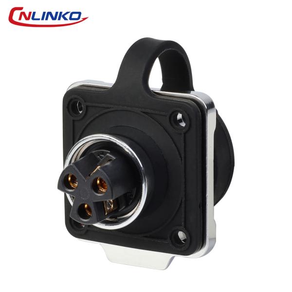 Quality Cnlinko DH 16 Series Locking Screw Type 3 Pin Waterproof Cable Power Plug for sale