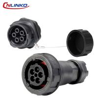 Quality Cnlinko DL28 Series 2 3 4 5 Pin Waterproof Wire Connector Circular Aviation Plug for sale