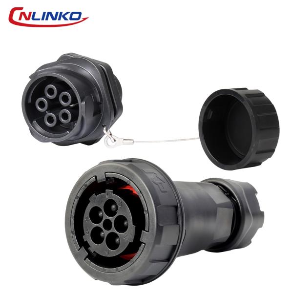Quality Cnlinko DL28 Series 2 3 4 5 Pin Waterproof Wire Connector Circular Aviation Plug for sale