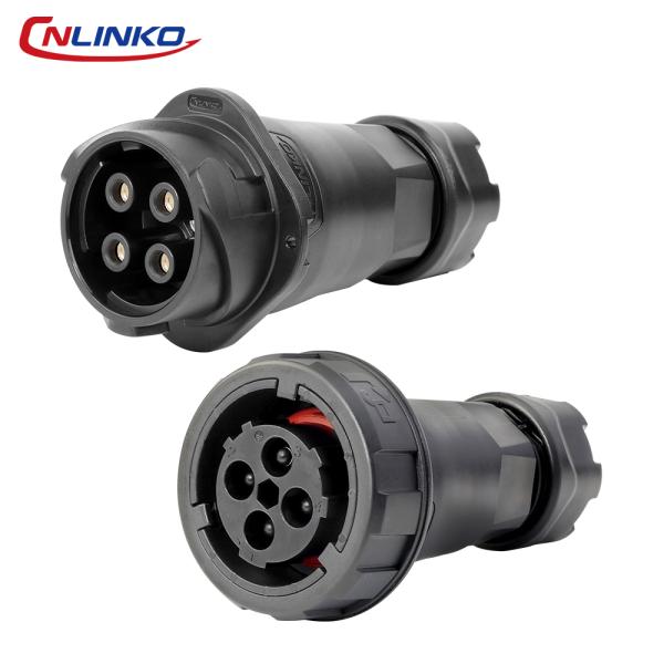 Quality Cnlinko DL28 Series 2 3 4 5 Pin Waterproof Wire Connector Circular Aviation Plug for sale