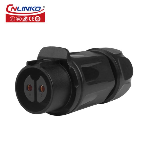 Quality Cnlinko LP20 Series 2 Pole Locking Screw Type LP-20-2 Pin Wiring Screw Plastic for sale