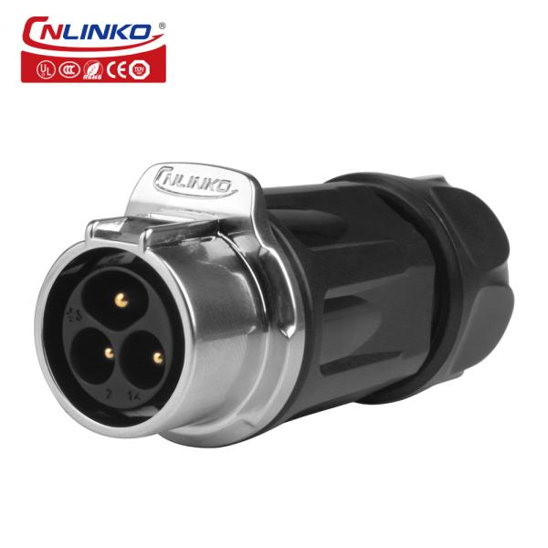 Quality Cnlinko Connector Manufacturer LP20 M20 3 Pin IP68 Screw Type Pin Wiring Screw for sale