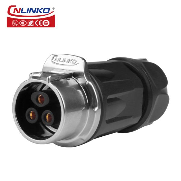 Quality Cnlinko Connector Manufacturer LP20 M20 3 Pin IP68 Screw Type Pin Wiring Screw for sale