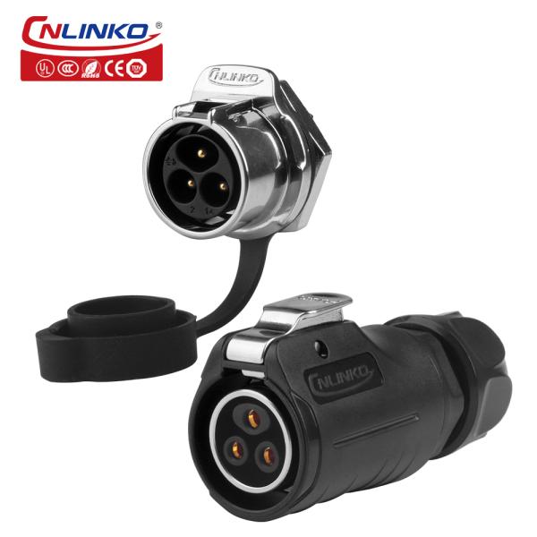 Quality Cnlinko Connector Manufacturer LP20 M20 3 Pin IP68 Screw Type Pin Wiring Screw for sale