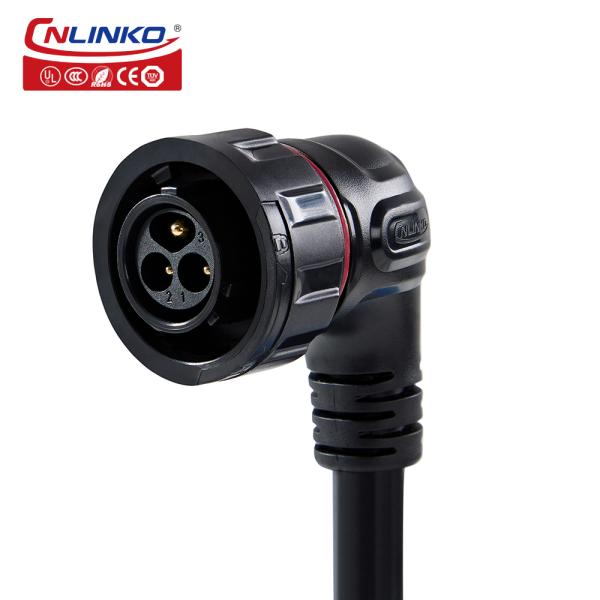 Quality Cnlinko YM 20 3 Pin Overmolded Plastic and Wire Circular IP68 Waterproof for sale