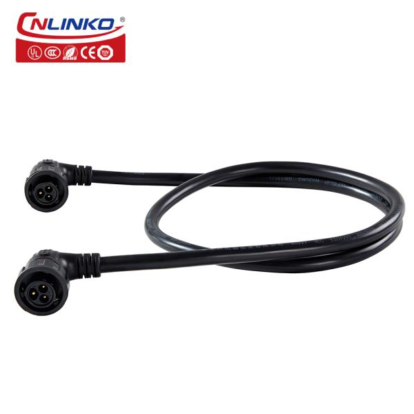 Quality Cnlinko YM 20 3 Pin Overmolded Plastic and Wire Circular IP68 Waterproof for sale