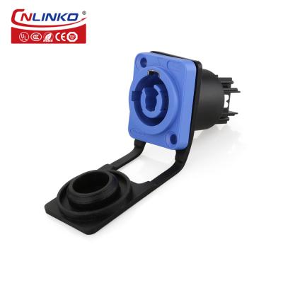 China Cnlinko  Powercon Outdoor Lighting Waterproof 3 Pin Wire Connector for Led Screen Application Powercon for sale
