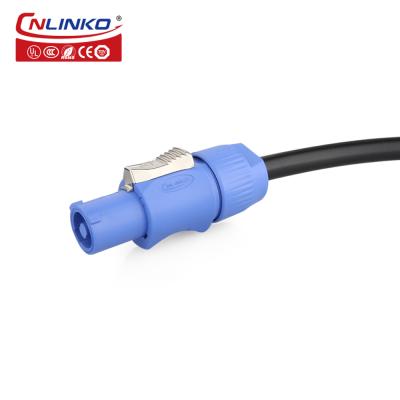 China Cnlinko  Powercon Outdoor Lighting Waterproof 3 Pin Wire Connector for Led Screen Application Powercon for sale