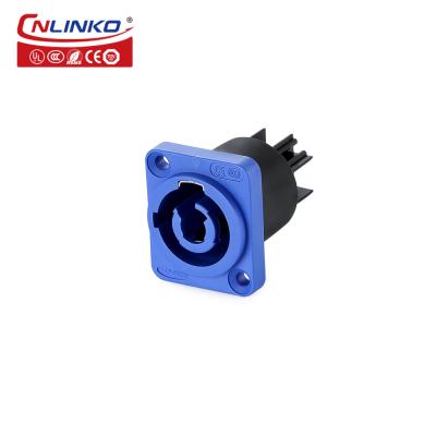 China Cnlinko  Powercon Outdoor Lighting Waterproof 3 Pin Wire Connector for Led Screen Application Powercon for sale