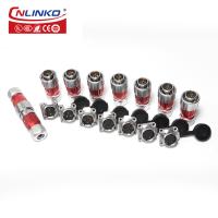 Quality CNLINKO DH24 2 3 4 5 7 9 12 Pin Power Connector IP68 Waterproof Connector for sale