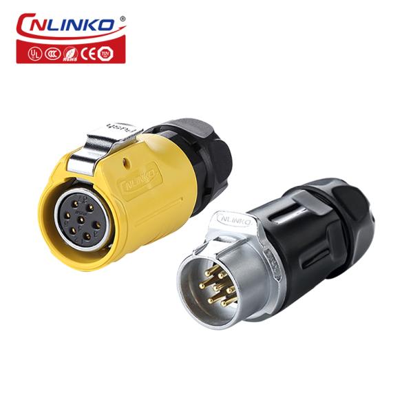 Quality Cnlinko LP20 Aviation Connector 2 3 4 5 7 9 12 Pin Ip68 Fast Connection Plug and for sale