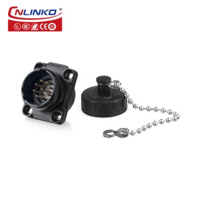 China CNLINKO Connector Supplier YM Series M20 Plug and Socket Plastic Shell 9 Pin Connector Waterproof Connectors Pins for sale
