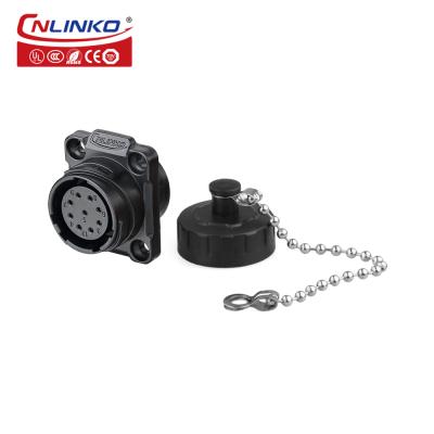China CNLINKO Connector Supplier YM Series M20 Plug and Socket Plastic Shell 9 Pin Connector Waterproof Connectors Pins for sale