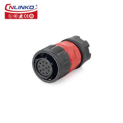 China 12 Pin Cnlinko Plug and Socket 12 Pin Wiring Harness Multi  Wire Connector Pins Cable Socket Connector for sale