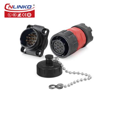 China 12 Pin Cnlinko Plug and Socket 12 Pin Wiring Harness Multi  Wire Connector Pins Cable Socket Connector for sale