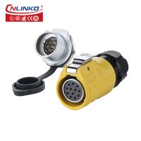 Quality CNLINKO Multi Pin Industrial Connector 12 Pin Outdoor IP68 Waterproof Connector for sale